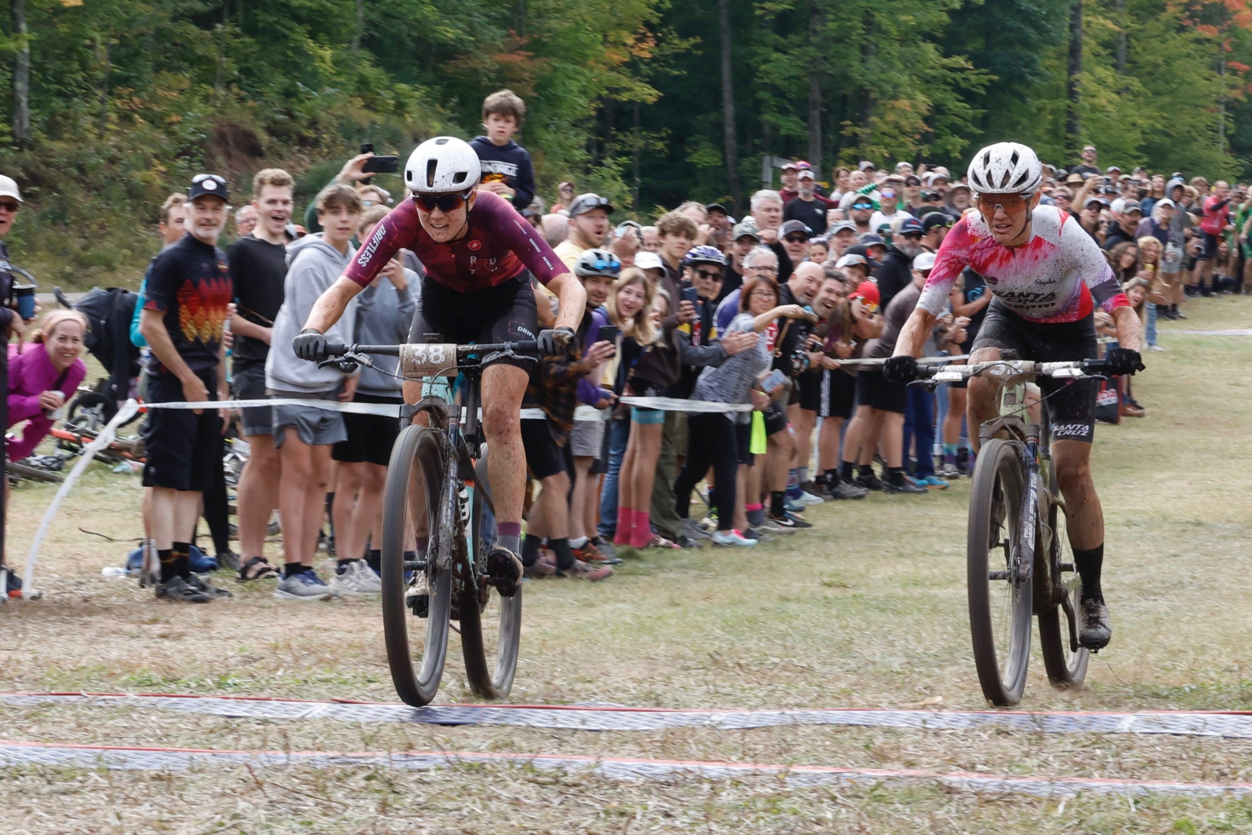 Ruth Edwards wins Chequamegon 40 in a thrilling sprint | Trek Race Shop