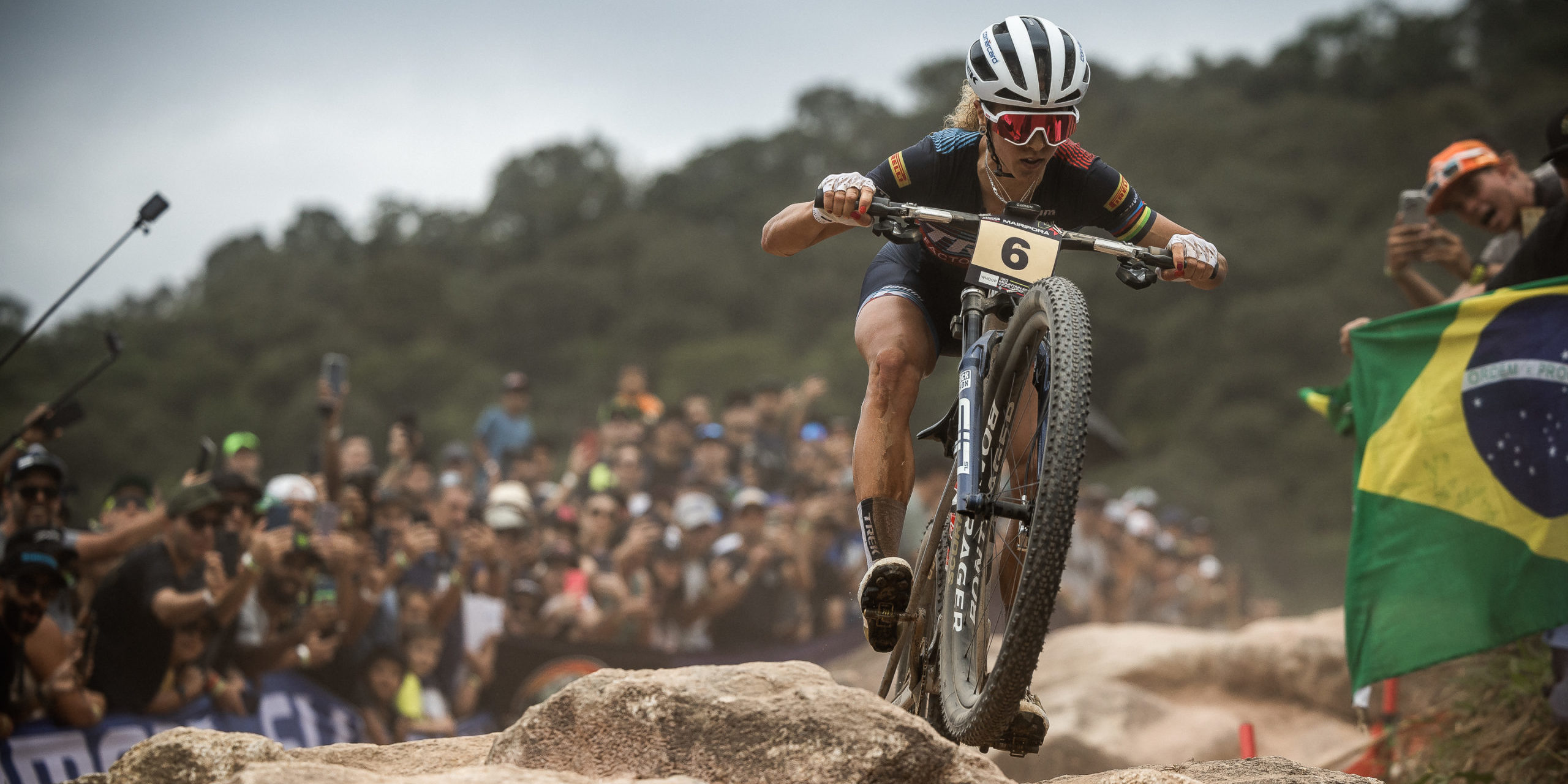 Jolanda Neff grinds her way back onto the podium in Brazil! | Trek Race ...