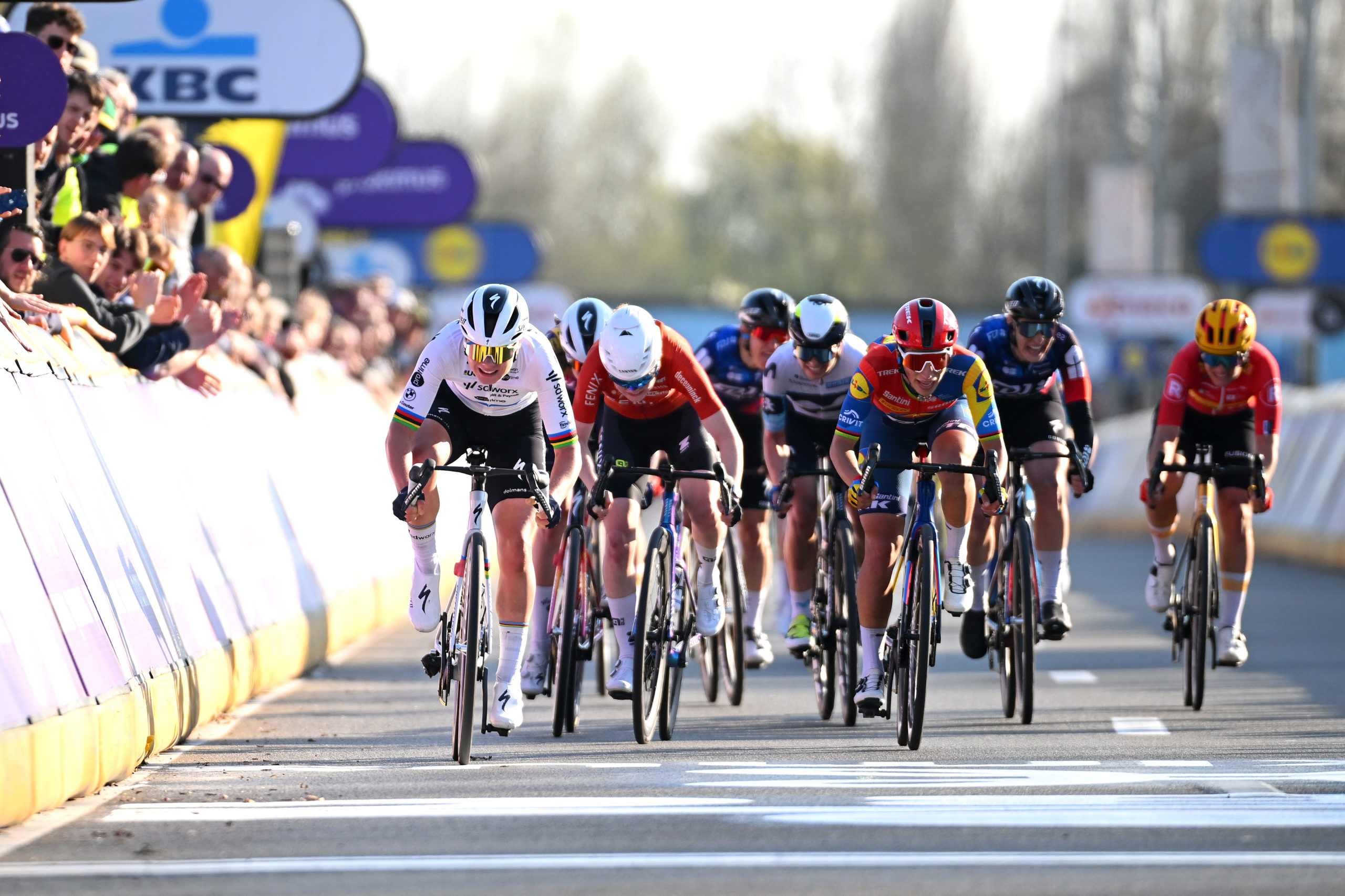 Elisa Balsamo claims her third consecutive podium in the Belgian ...