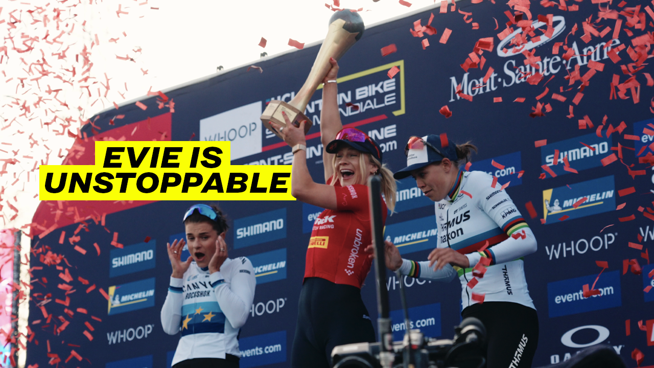 Relive Evie Richards' 2025 XC World Cup overall title | Trek Race Shop