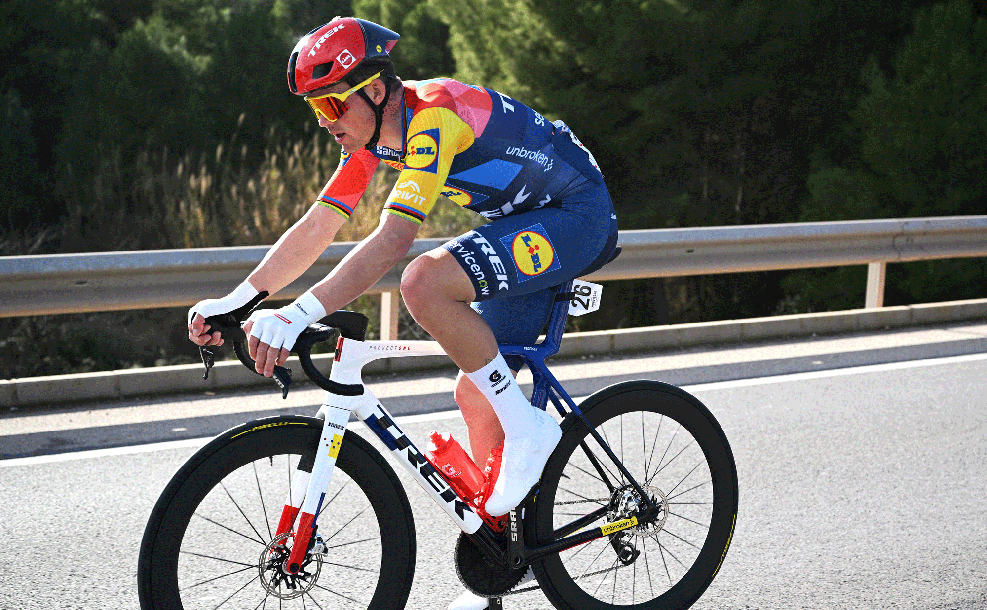 Unlucky season start for Mads Pedersen | Trek Race Shop